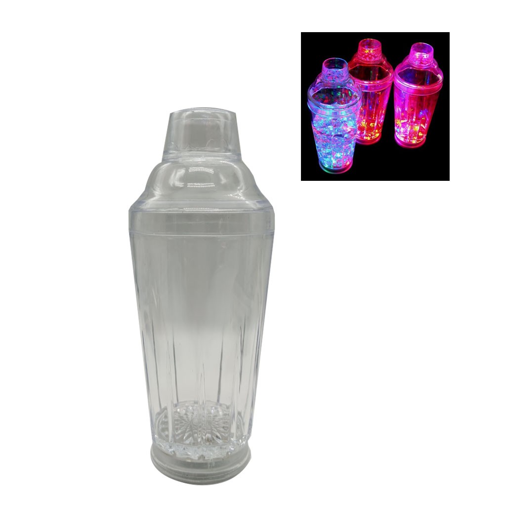 Importaciones ABU S.A. - MEZCLADOR SHAKER PLASTICO 8.5X21CM C/LUZ LED ...