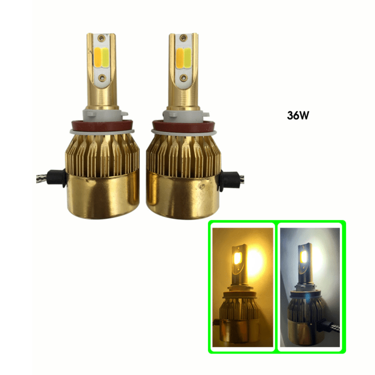 Importaciones ABU S.A. - BOMBILLO LED H11 DUAL COLOR 36W 6500K 8000LM ...