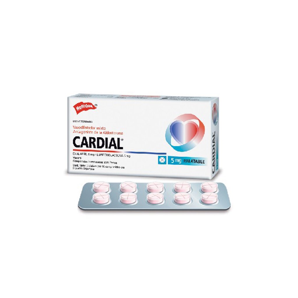 Importaciones ABU S.A. - CARDIAL 30 COMPRIMIDOS 5MG PALATABLE