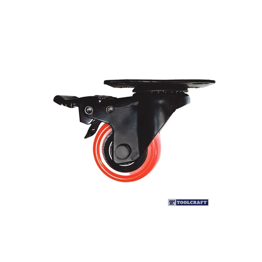 Importaciones ABU S.A. - RODO GIRATORIO C/FRENO NARANJA 2 PLG (50MM)